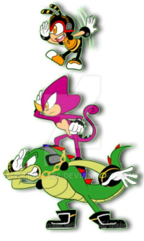 Headcanons Sonic The Hedgehog 』 Team Chaotix Wattpad