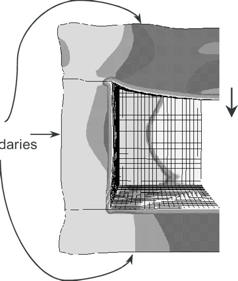 Finite Element Pressure Fringe Plot For Model 2 Not Hydrostatically Download Scientific