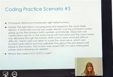 Solved Coding Practice Scenario 3 Procedure Removol Of Hardwore