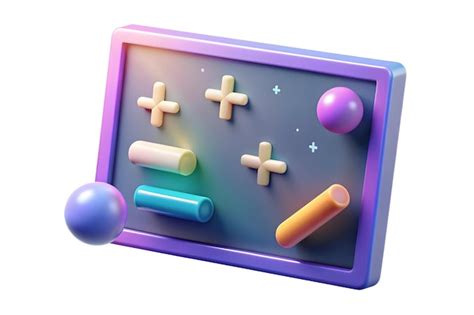 Premium Photo Virtual Math Education Concept With Holographic Equations On Chalkboard Background