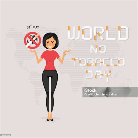 예쁜 여자와 담배 종료 벡터 로고 디자인 서식 파일 31 세계 아니 담배 주 개념을 수 있습니다 Smokingno 흡연 Dayno 담배 하루 인식 아이디어