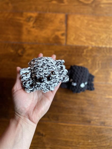 Mini Jumping Spider Crochet Crochet Pattern Ribblr