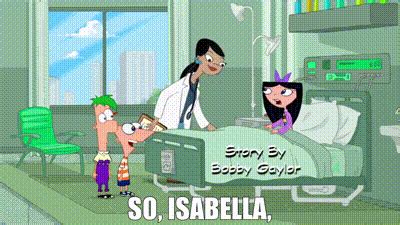 Isabella Phineas And Ferb Gif