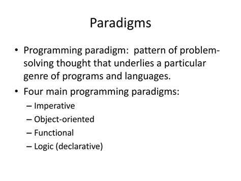 Programming Languages Ppt Download