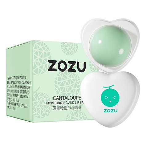 Бальзам для губ ZOZU Cantaloupe moisturizing and lip balm | отзывы