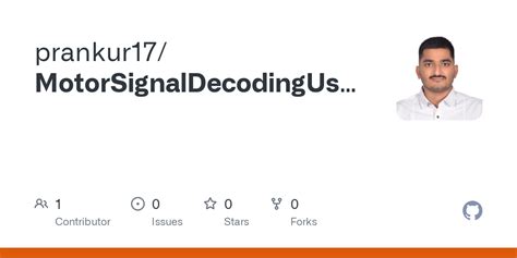 Github Prankur Motorsignaldecodingusingemgsensors