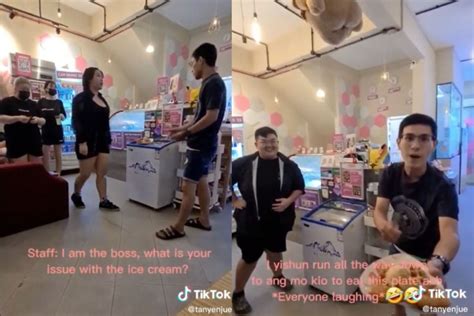Angry Customer Stirs Things Up At Ang Mo Kio Ice Cream Cafe But