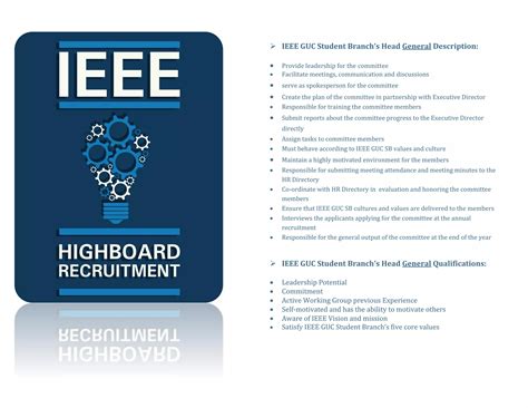 Ieee High Board Brochure Ppt