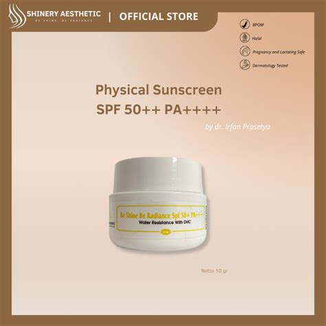 Jual Shinery Aesthetic Physical Sunscreen Spf 50 Pa Water