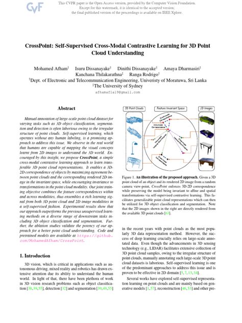 Afhamcrosspointself Supervisedcross Modalcontrastivelearningfor