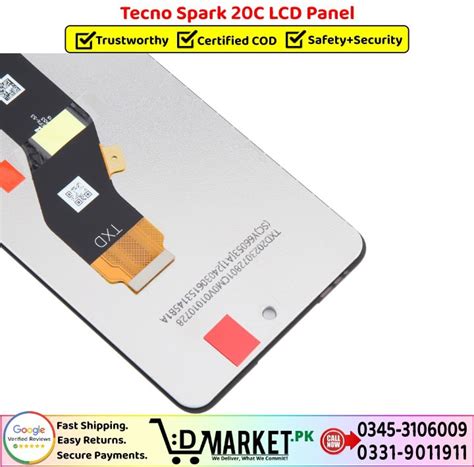 Tecno Spark C LCD Panel Unit Combo Exclusive