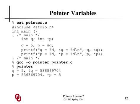 Ppt Pointer Lesson 2 Outline Powerpoint Presentation Free Download Id1876122