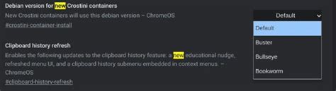 Guide Openfydeos Crostini Multi Container To Debian Archlinux