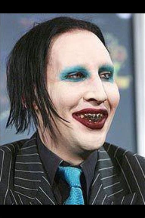 Marilyn Manson Marilyn Manson Grills Manson Contacts Marilyn Manson