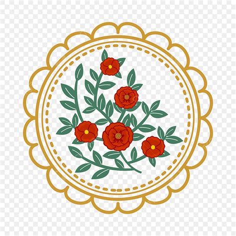 한국 전통 문양 장식 식물 꽃 문양 봄 일러스트 전통 일러스트 전통문양 일러스트 한국 일러스트 한국 전통 무늬 Png 일러스트 및 벡터 에 대한 무료 다운로드