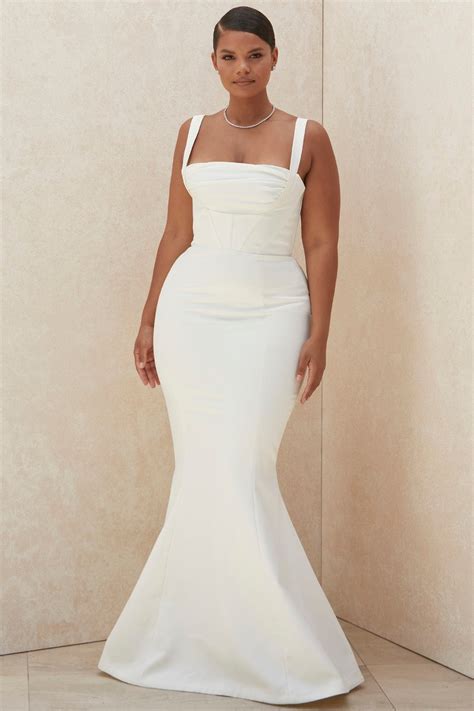 Ivory Balconette Corset Bridal Gown Limited Edition House Of Cb