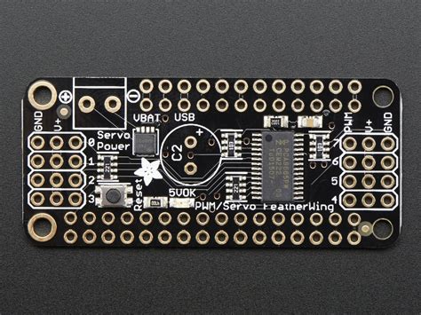 Adafruit 8 Kanal Pwmservo Featherwing Für Feather