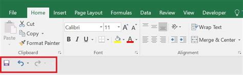 How To Use The Quick Access Toolbar In Excel
