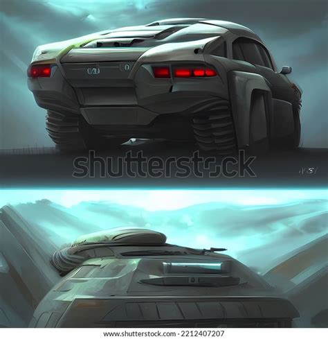 Sci Fi Concept Art Design Stock Illustration 2212407207 Shutterstock
