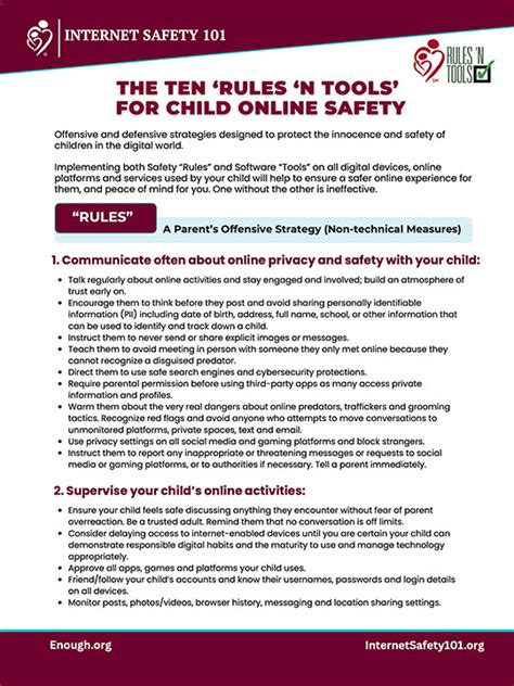 Internet Safety 101 Quick Guides And Downloads