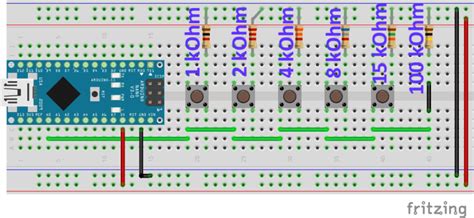 Arduino Lektion 115 Mehrere Taster An Einem Analogen Pin Betreiben