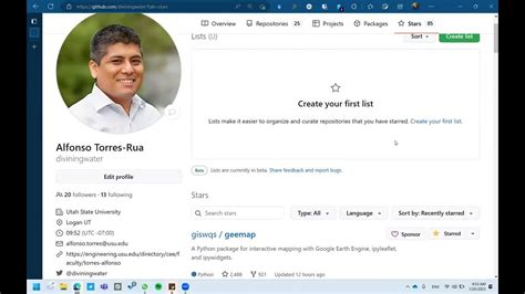 Lab 1 Use Of Github With Windows And Cuahsi Hydroshare Jupyterhub Youtube