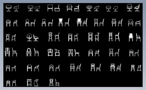 椅子板凳儿童椅沙发旋转座椅等各种cad Autocad 2013 模型图纸下载 懒石网