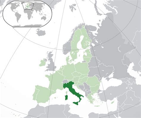 ¿dónde Está Italia — Saber Es Práctico