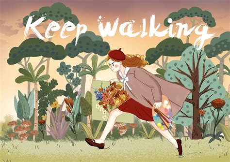 步履不停 代阿呆 站酷zcool