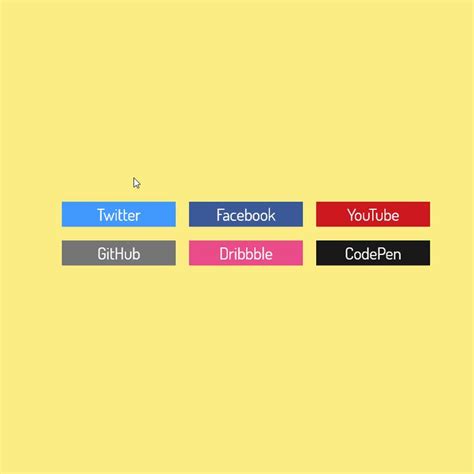 Create Eye Catching 3d Social Media Buttons With Css And Html