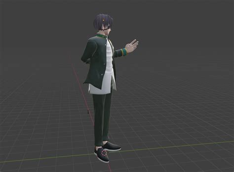 Hayato Suo Wind Breaker 3d Model By Summerforce