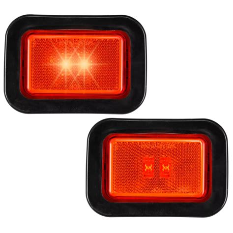 Rectangular Led Marker Light With Reflector And Grommet Shop Now