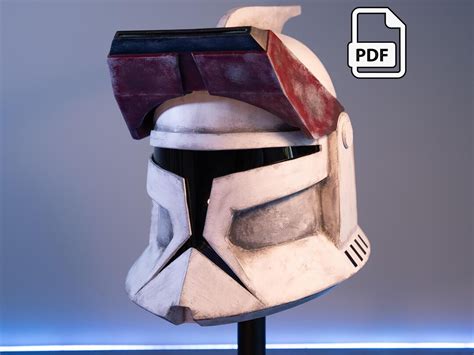 Phase 1 Clone Trooper Helmet Macrobinoculars Templates Etsy