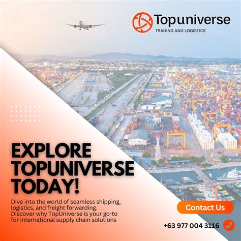 Topuniverse On Linkedin Topuniverse Realtimetracking Inquirenow Topuniverse Cargodelivery