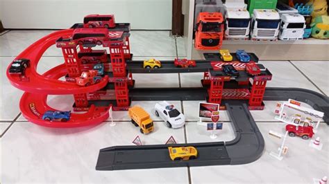 開箱玩具車車 玩具車軌道 Toy Car Youtube