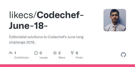 Codechef June 18 Naivechefcpp At Master · Likecscodechef June 18