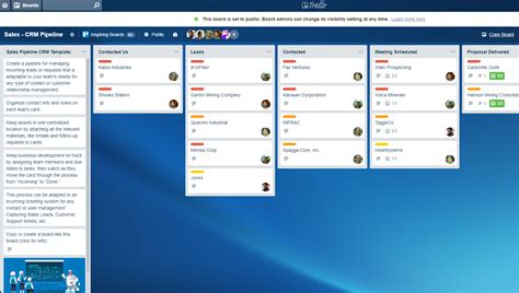 Trello Crm Template
