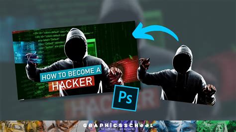 Hacking Thumbnail Tutorial Thumbnail Design Photoshop Youtube