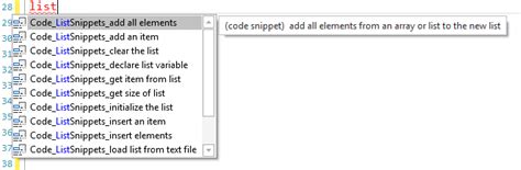 Code Selector A Small Application To Insert Code In The Ide Editor Drag And Drop From A