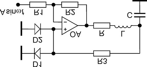 Circuit Diagram Of The Duffing Holmes Oscillator Download Scientific
