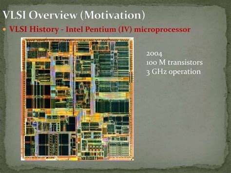 Very Large Scale Integrated Circuits Vlsi Overview Pptx Physics Science