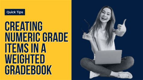 Creating Numeric Grade Items In A Weighted Gradebook YouTube