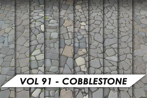 Stylized Textures Vol 91 Cobblestone 2d Textures And Materials Unity Asset Store