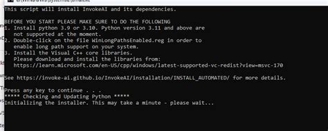 Bug Automated Bat Installer Fails Because Numba Wont Install · Issue 3052 · Invoke Ai