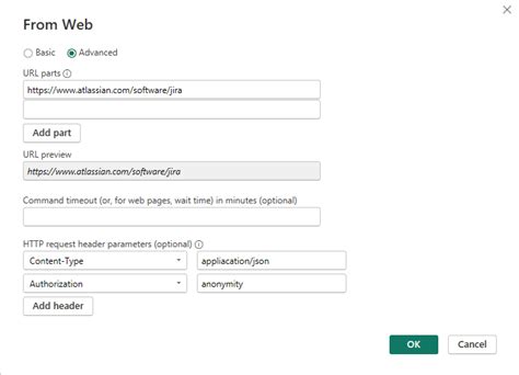 Get Data From Web Jira Microsoft Fabric Community