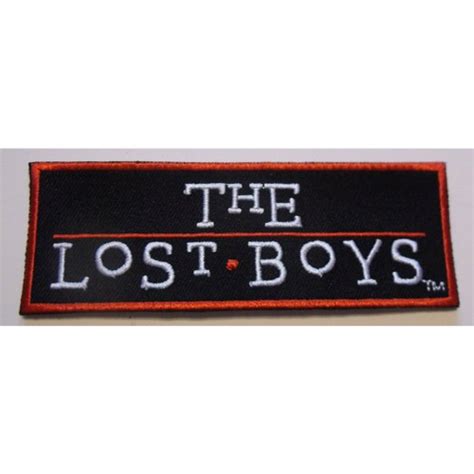 The Lost Boys Logo Embroidered Patch New