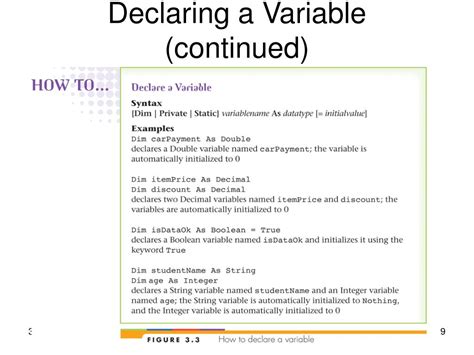 Ppt Variables Constants Methods And Calculations Powerpoint Presentation Id422293