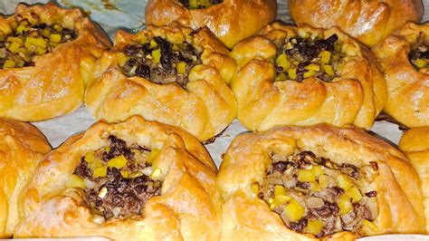 Мини пироги с мясом и картофелем сочные очень вкусно и сытно Youtube