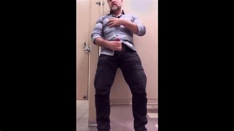 Bear Jerking Off At Work In Restoom Eporner