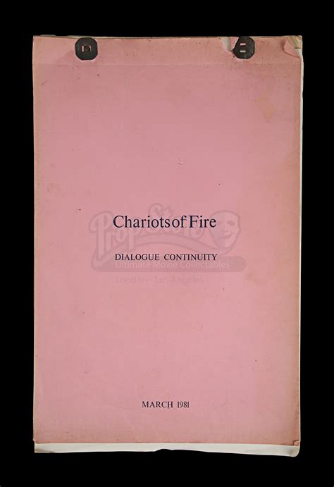 Second Draft Script And Dialogue Continuity Script Prop Store Ultimate Movie Collectables